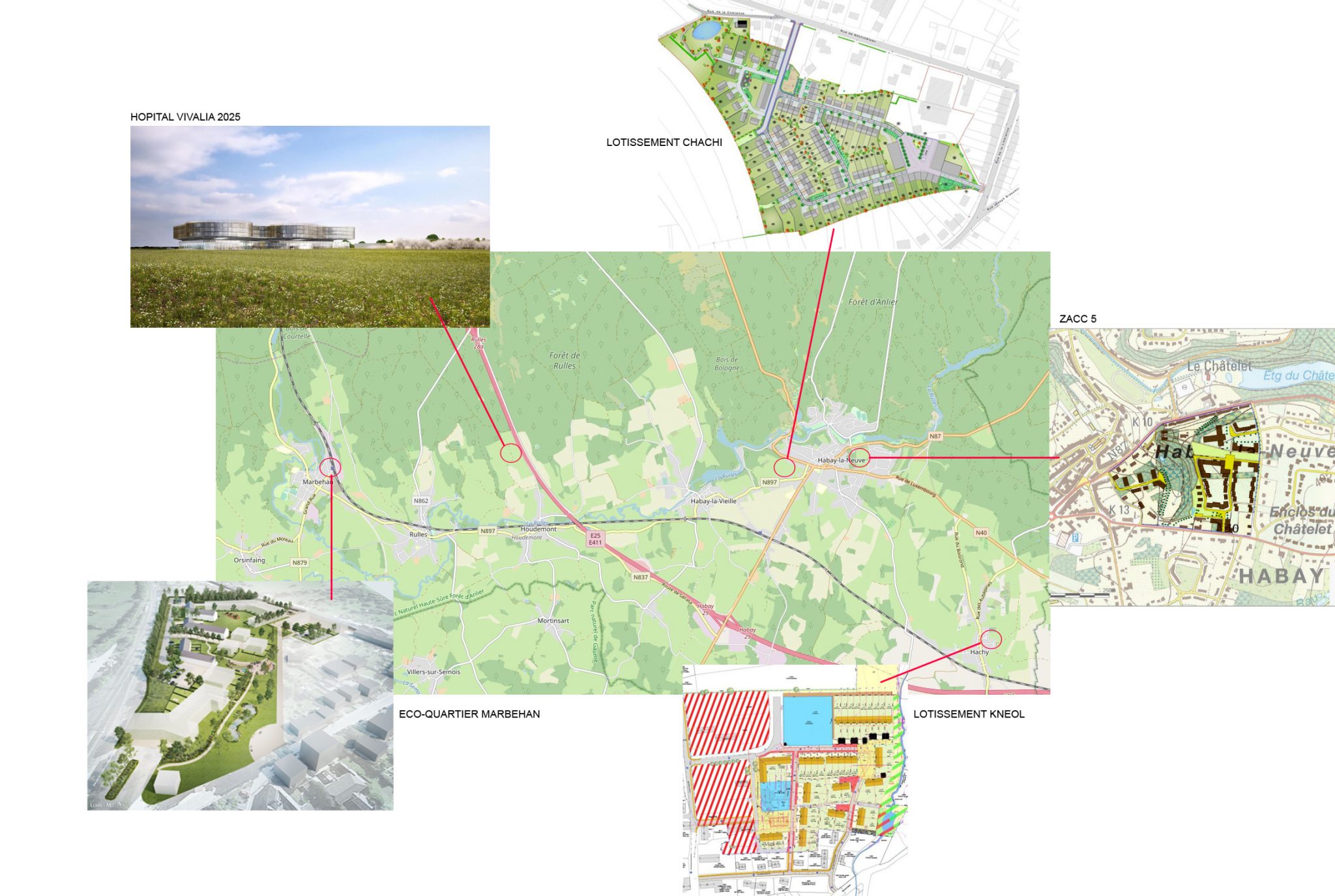 Les projets de développement urbanistique de la commune de Habay ...